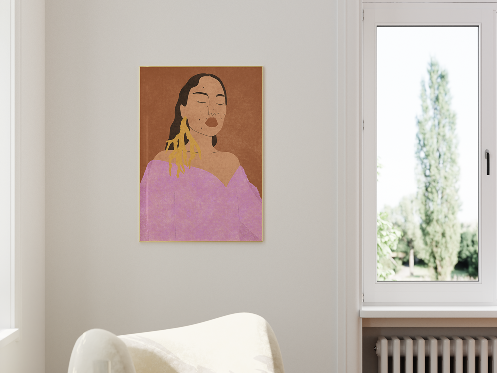 Tsunaina by Feline Pessey | DeCasa -ヨーロッパのアート＆ポスターセレクトショップ